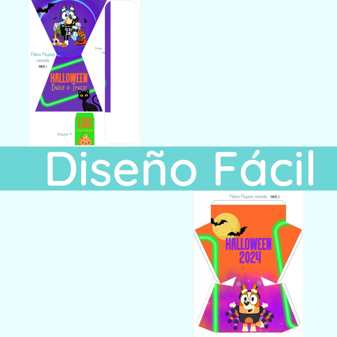 Paleta Payaso Bluey